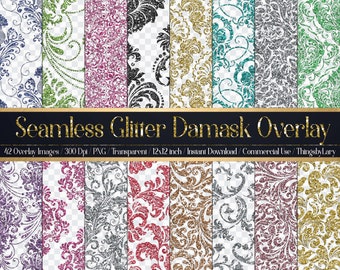 42 Royal Blue Glitter Papers 12 Inch 300 Dpi Planner Paper - Etsy