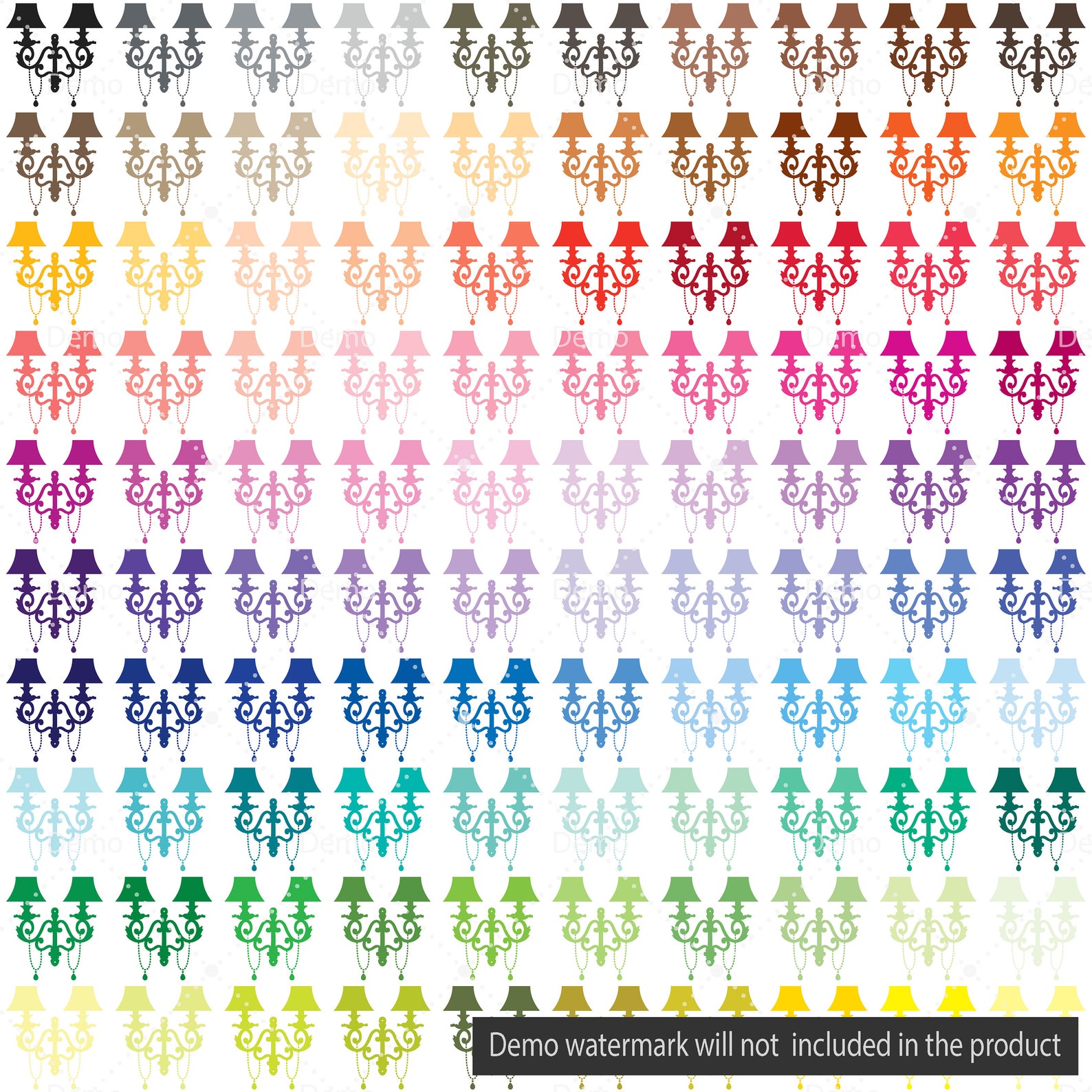 100 Vintage Wall Lamp Clipart 100 Vintage Lamp Clipart 100 | Etsy