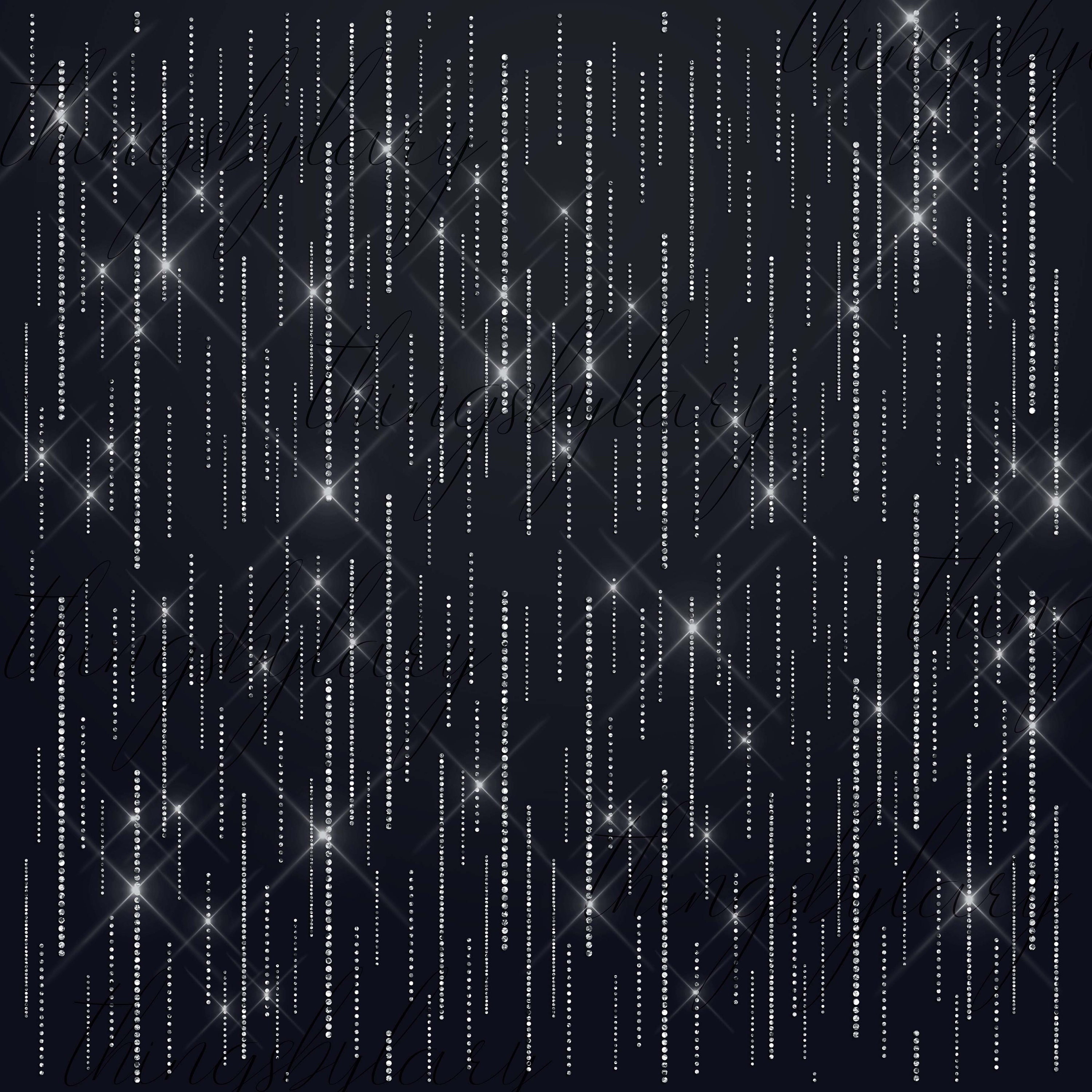 16 Seamless Glitter Tinsel Rain Drop Curtain Overlay Images 16 - Etsy