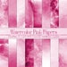 16 Pink Watercolor Texture Papers in 12inch, 300 Dpi Planner Paper ...