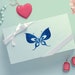 30 Royal Blue Foil and Glitter Butterfly Digital Image 300 Dpi - Etsy