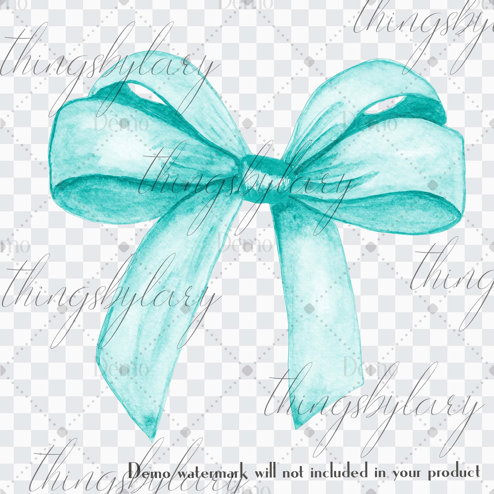 100 Hand Painted Watercolor Bow Clipart Bow Clipart Watercolor Clipart ...