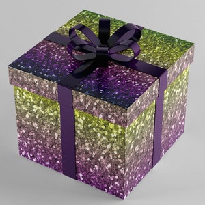 16 Seamless Ombre Mardi Gras Glitter Digital Papers Commercial Use ...