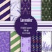 14 Lavender Digital Paper 12 Inch 300 Dpi Instant Download, Purple ...
