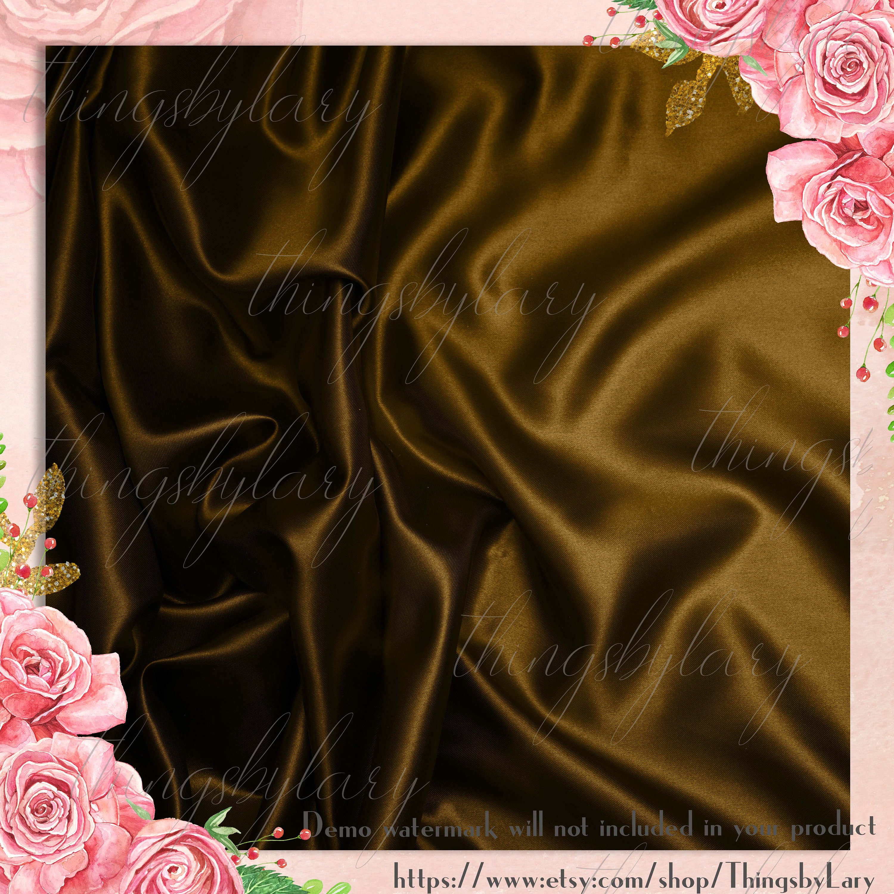 42 Antique Gold Satin Silk Cloth Papers 12 Inch 300 Dpi | Etsy