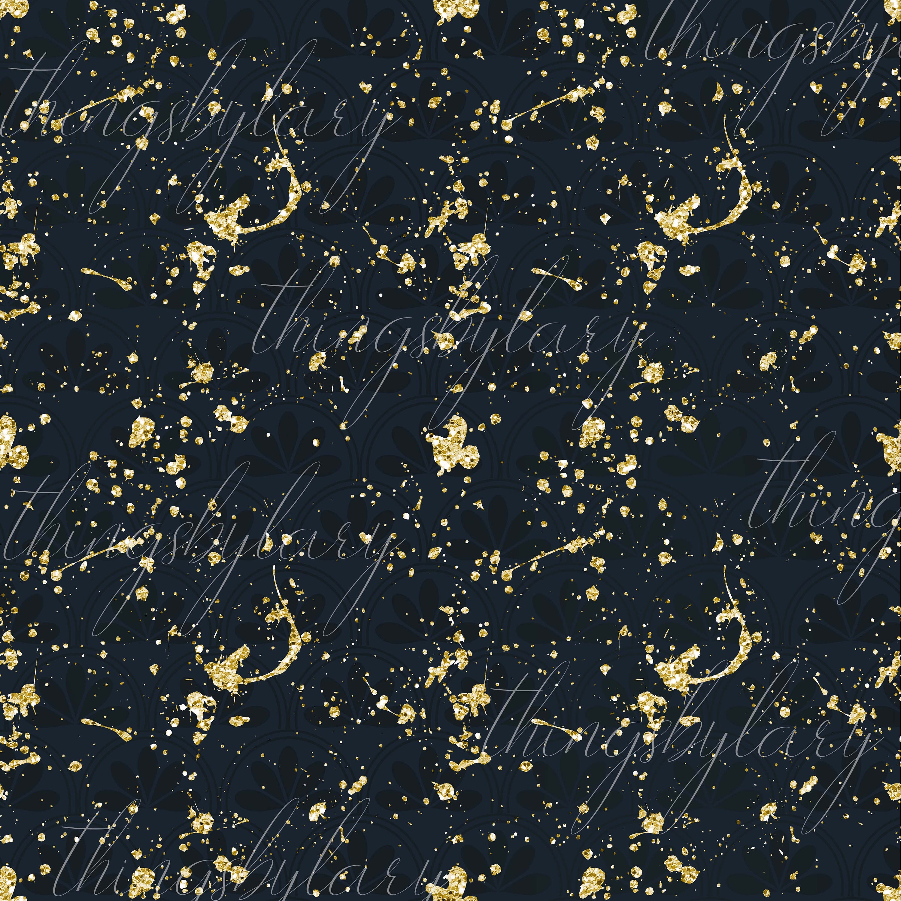 14 Seamless Gold Glitter Splatter Overlay Images 300 Dpi Instant ...