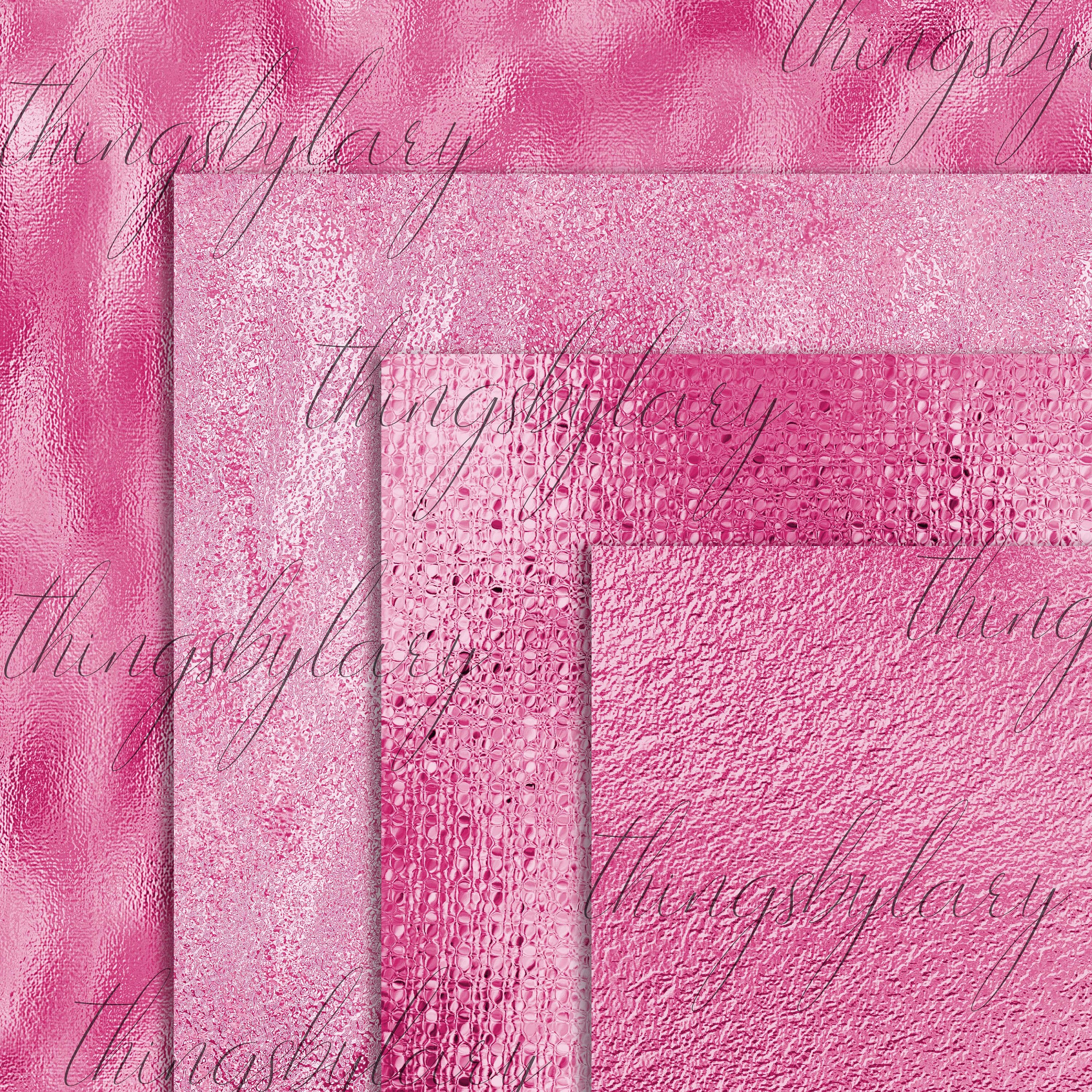 42 Pink Peacock Foil Papers 12 Inch 300 Dpi Planner Paper Commercial ...