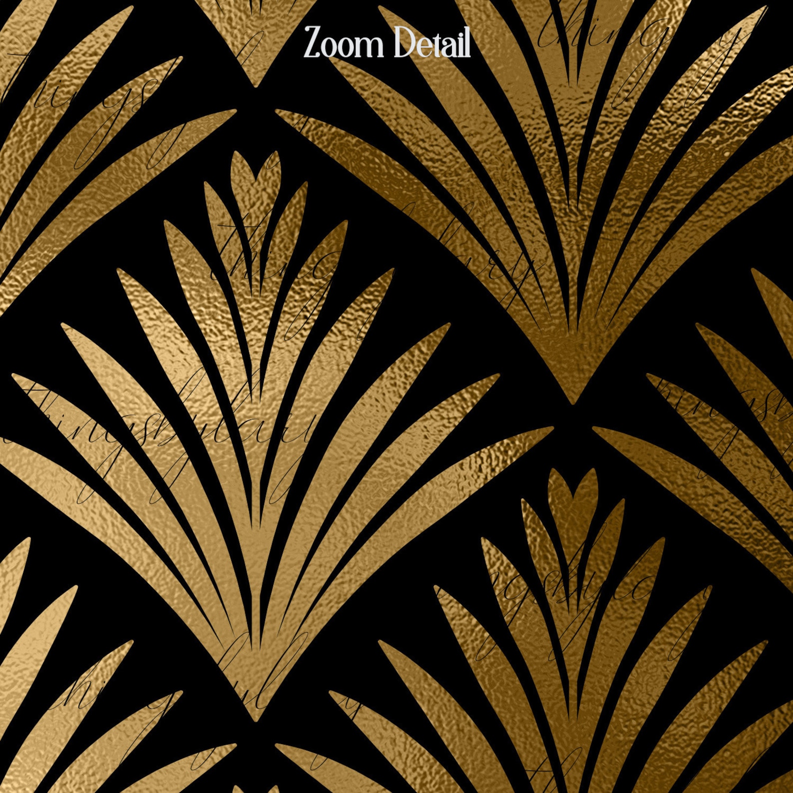 16 Seamless Black and Gold Foil Luxury Pattern Digital Papers 12" 300 ...