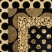 16 Luxury Black and Gold Polka Dot Digital Papers, Commercial Use ...