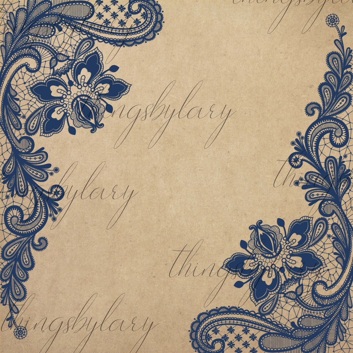 27 Navy Blue Lace Overlays Borders Frames Images PNG - Etsy