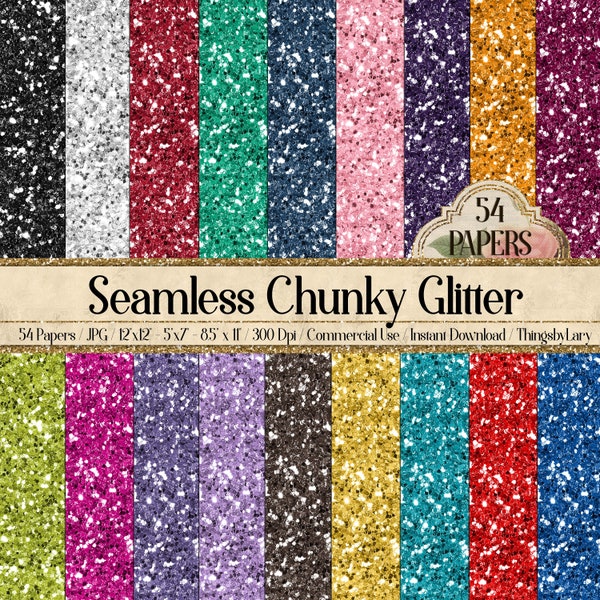 Glitter Digital Paper - Etsy