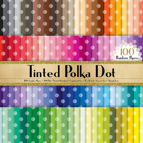 Polka Dot Paper - Etsy