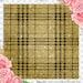 16 Gold Glitter Tartan Plaid Gingham Check Digital Papers 12inch 300 ...