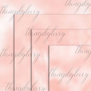 42 Peach Rose Gold Foil 12 Inch 300 Dpi Instant Download Commercial Use ...