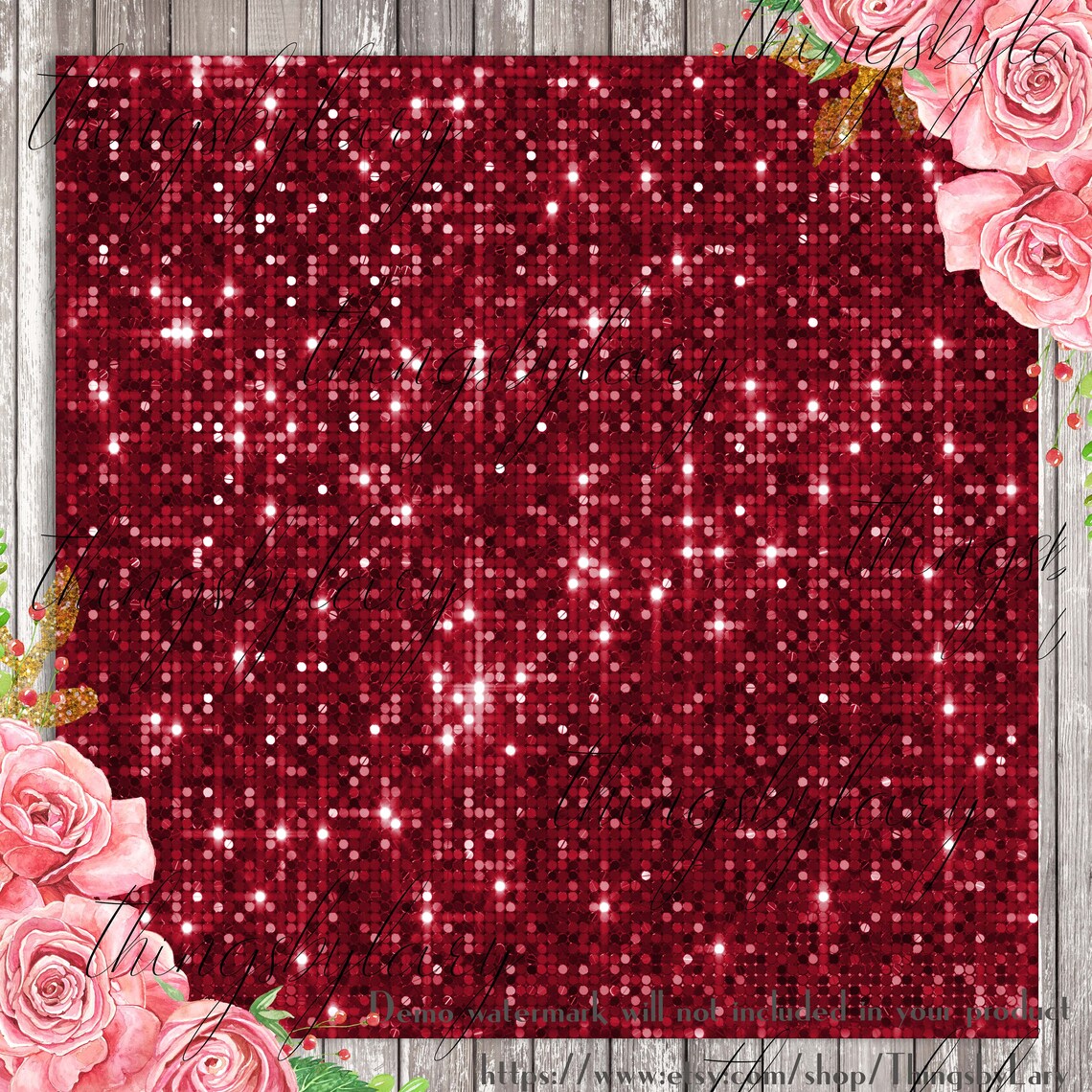 100 Seamless Glowing Bling Bling Disco Sequin Digital Papers 12 Inch ...