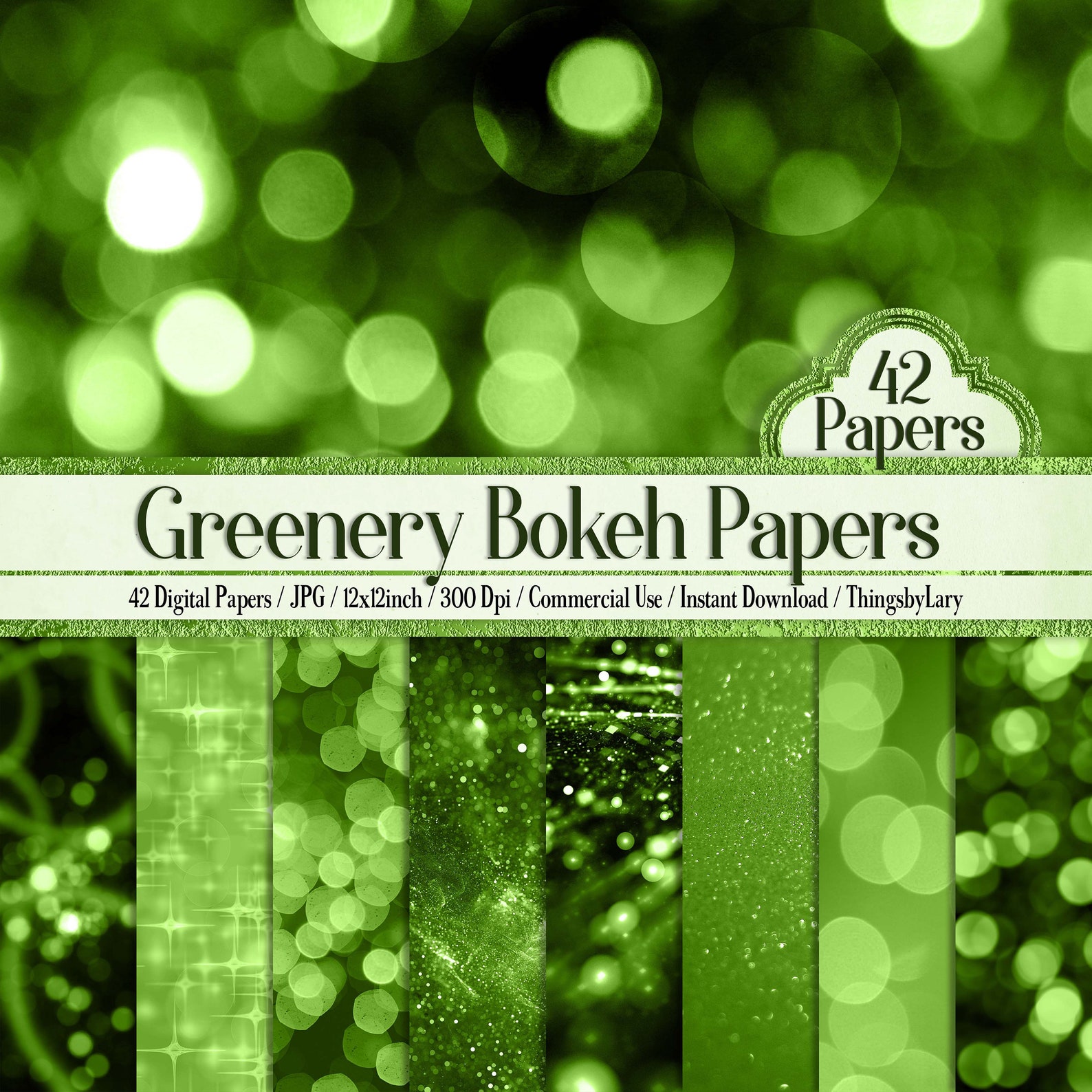 42 Bokeh and Glitter Texture Digital Papers 12 Inch 300 Dpi - Etsy