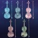 20 Galaxy Violin Clipart, Music Clip Arts,fairy Violin,instant Download ...