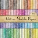 100 Ombre Watercolor Texture Papers in 12" X 12", 300 Dpi Planner Paper ...