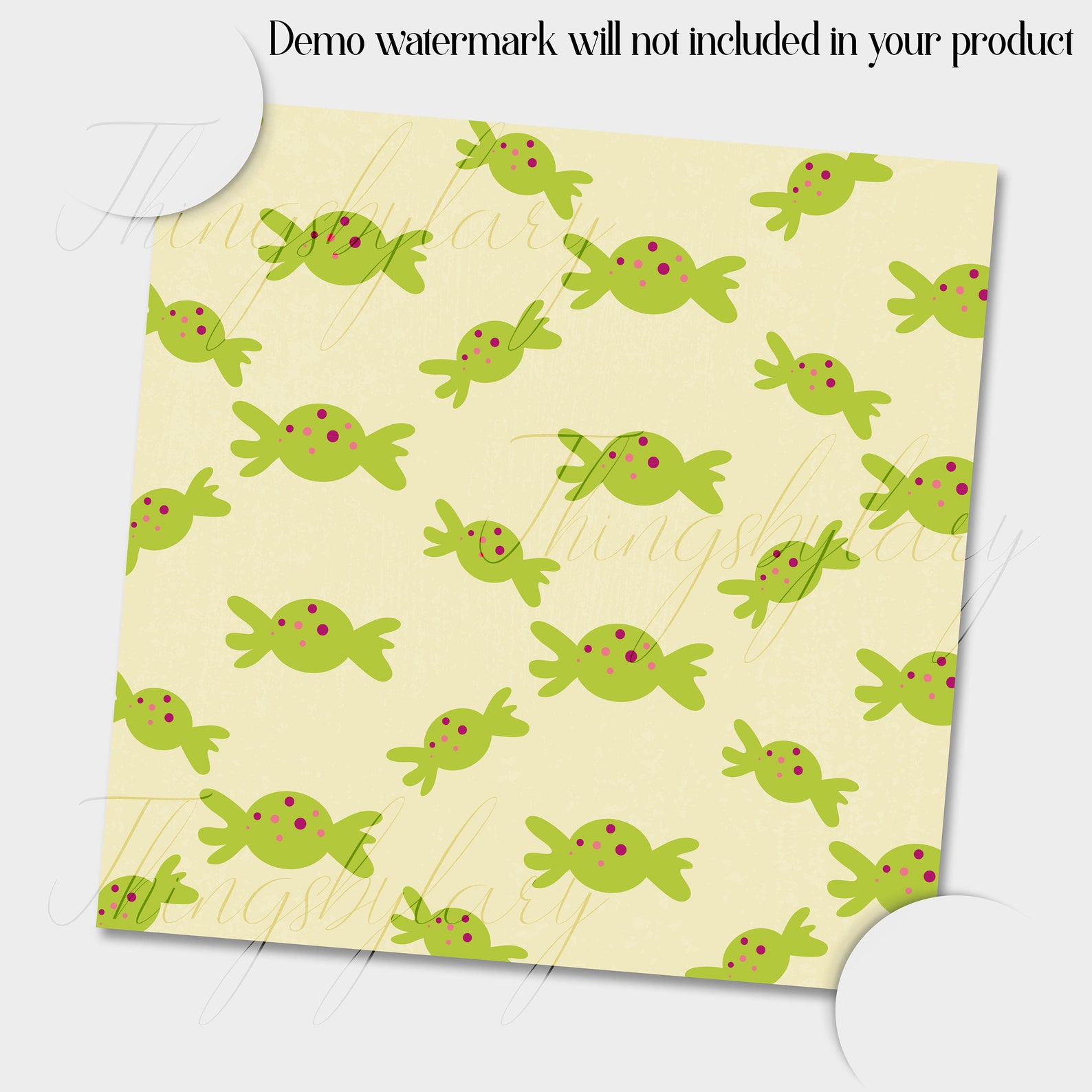 12 Bakery Digital Papers in Spring Theme Color in 12 Inch - Etsy