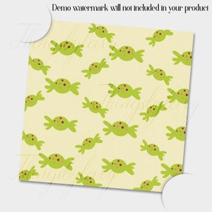 12 Bakery Digital Papers in Spring Theme Color in 12 Inch, Instant ...