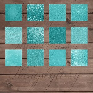 24 Shimmering Mermaid Glitter Digital Papers 12 X 12 Inch 300 Dpi ...