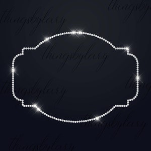 30 Real Diamond Frames Clip Arts 300 Dpi PNG Transparent Instant ...