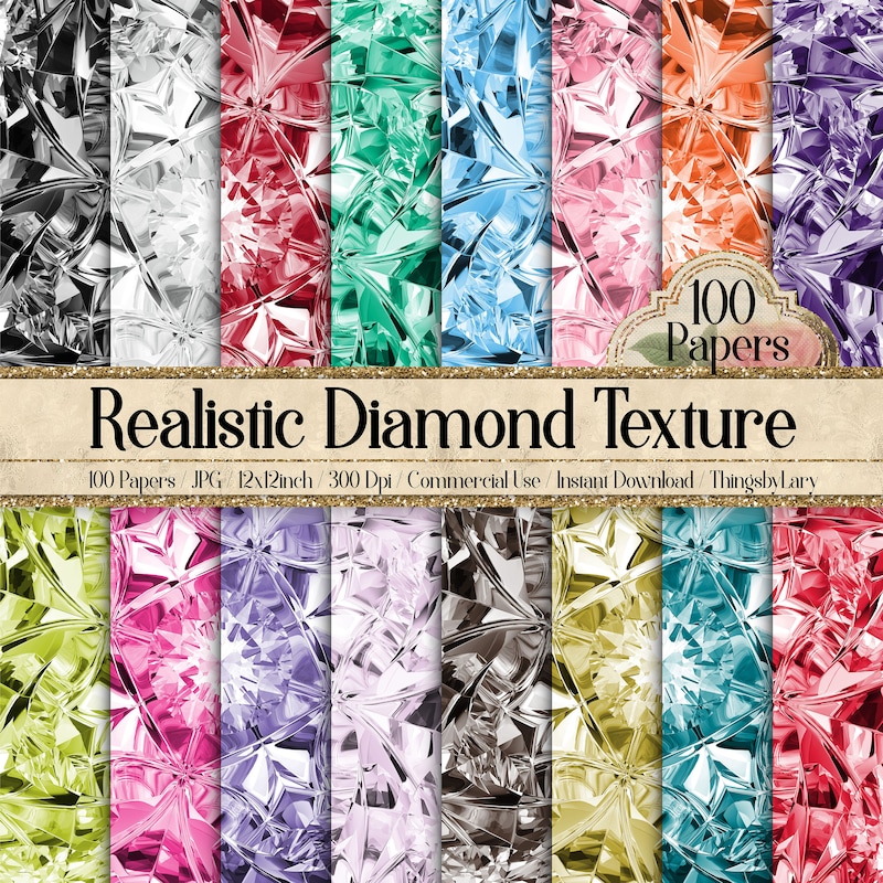 Wallpaper Texture Diamond - Etsy