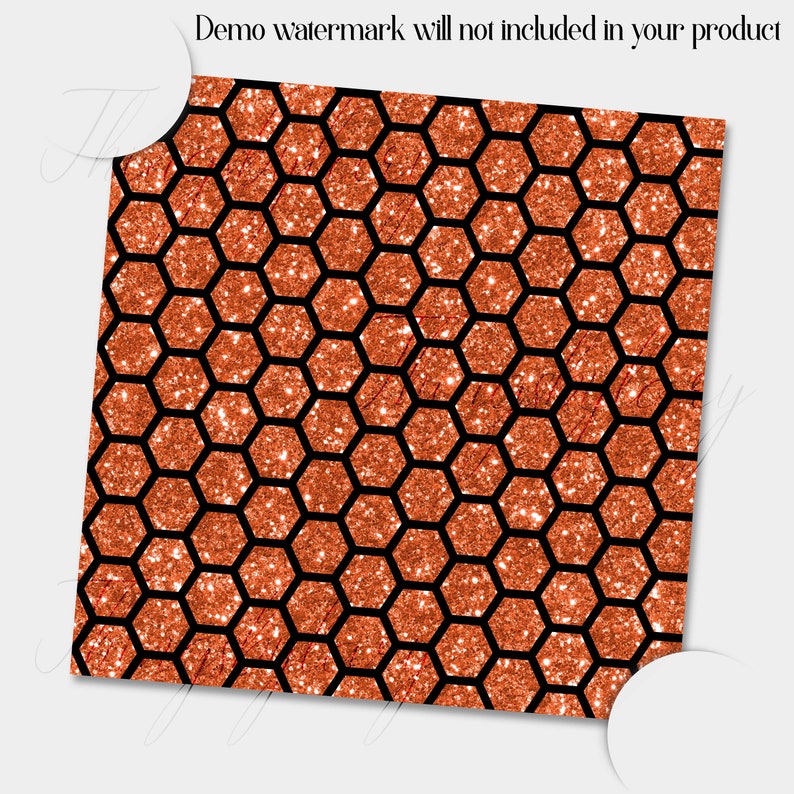 100 Seamless Glitter and Black Honeycomb Digital Papers - Etsy