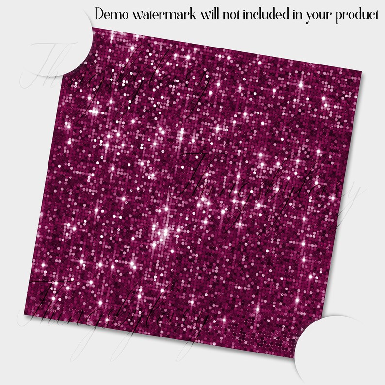254 Seamless Glowing Bling Bling Disco Sequin Digital Papers Commercial ...