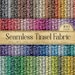 100 Seamless Fine Tinsel Fabric Digital Papers Commercial Use Holiday ...