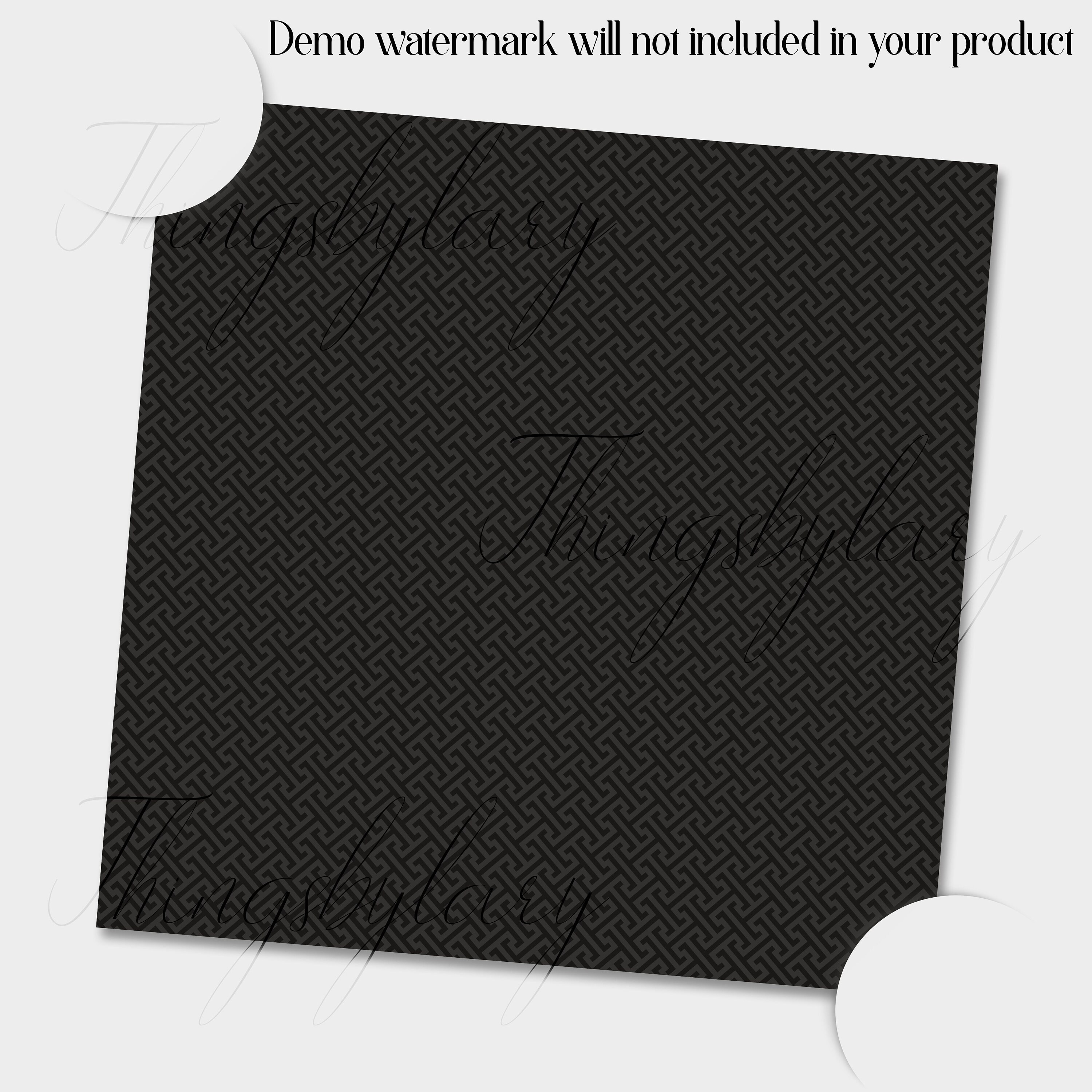 16 Seamless Luxury Black Digital Papers 300 Dpi Commercial Use Black ...
