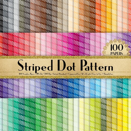 100 Seamless Dot Bokeh Background Papers 12 Inch 300 Dpi - Etsy