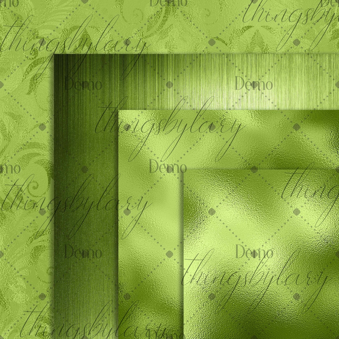 16 Luxury Aloe and Hot Pink Digital Paper Pack Commercial - Etsy