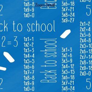 100 Seamless Multiplication Table Digital Papers 12x12" 300 Dpi Instant ...