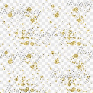 14 Seamless Gold Glitter Splatter Overlay Images 300 Dpi Instant ...