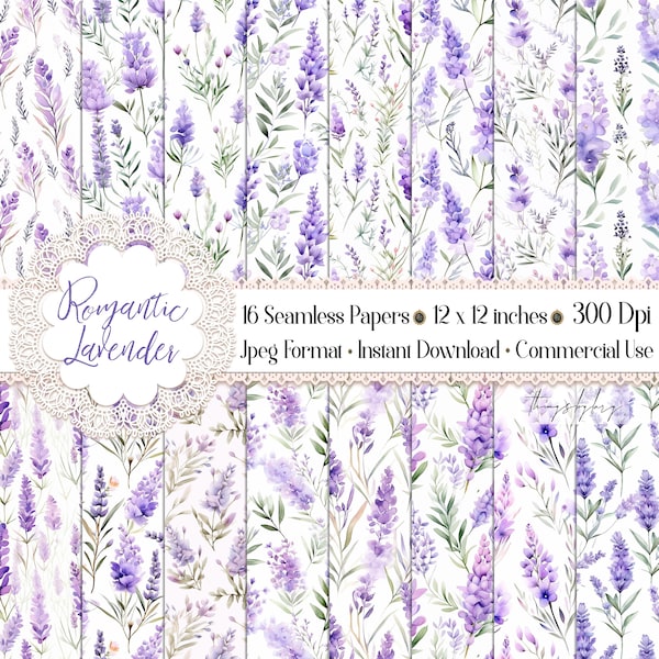 Lavender Flowers - Etsy