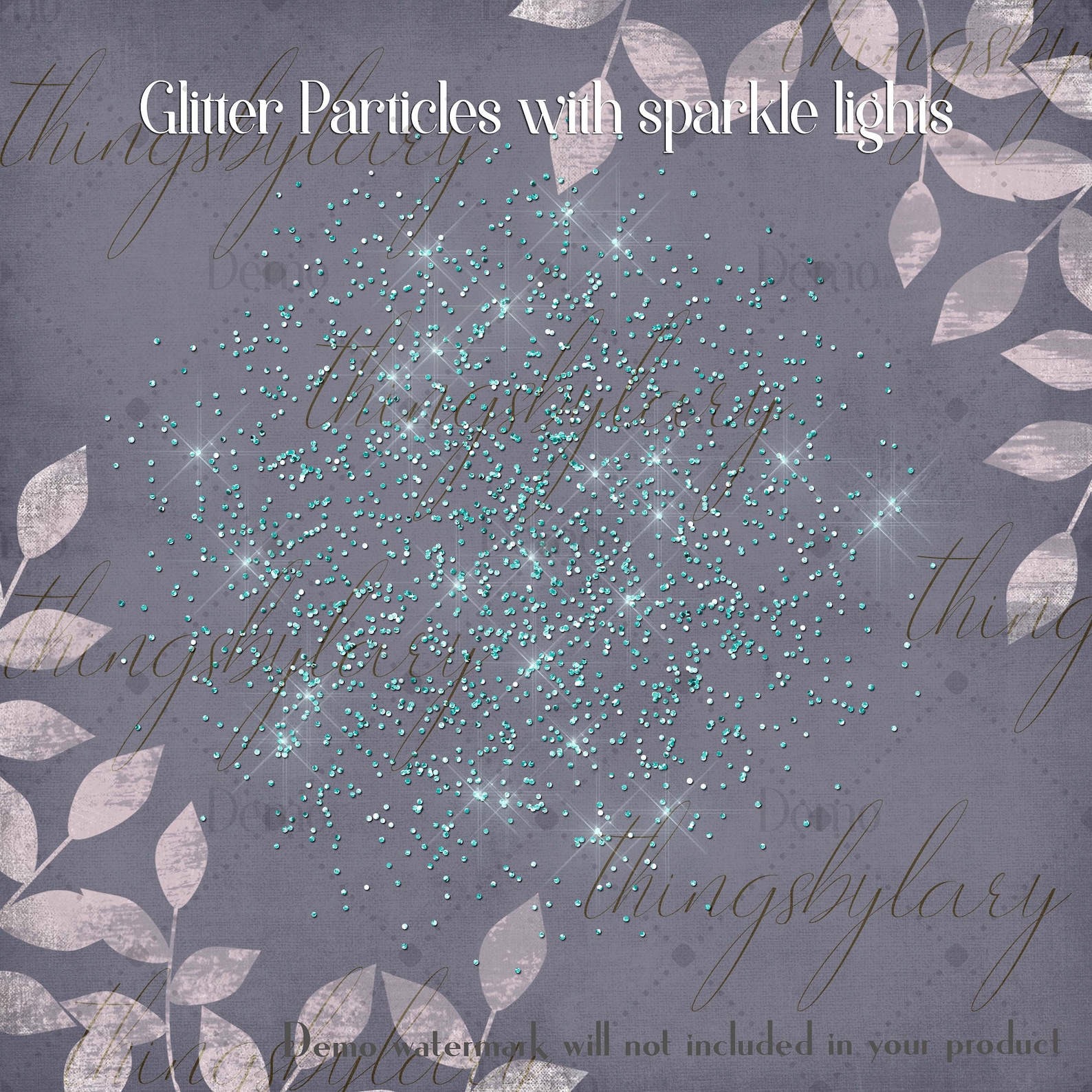 32 Glitter Particles Overlay Images 16 Colors Commercial Use Glitter ...