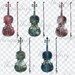 20 Galaxy Violin Clipart, Music Clip Arts,fairy Violin,instant Download ...