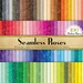 254 Rainbow Paper Cloth Texture Digital Papers 12 Inch 300 Dpi Instant ...