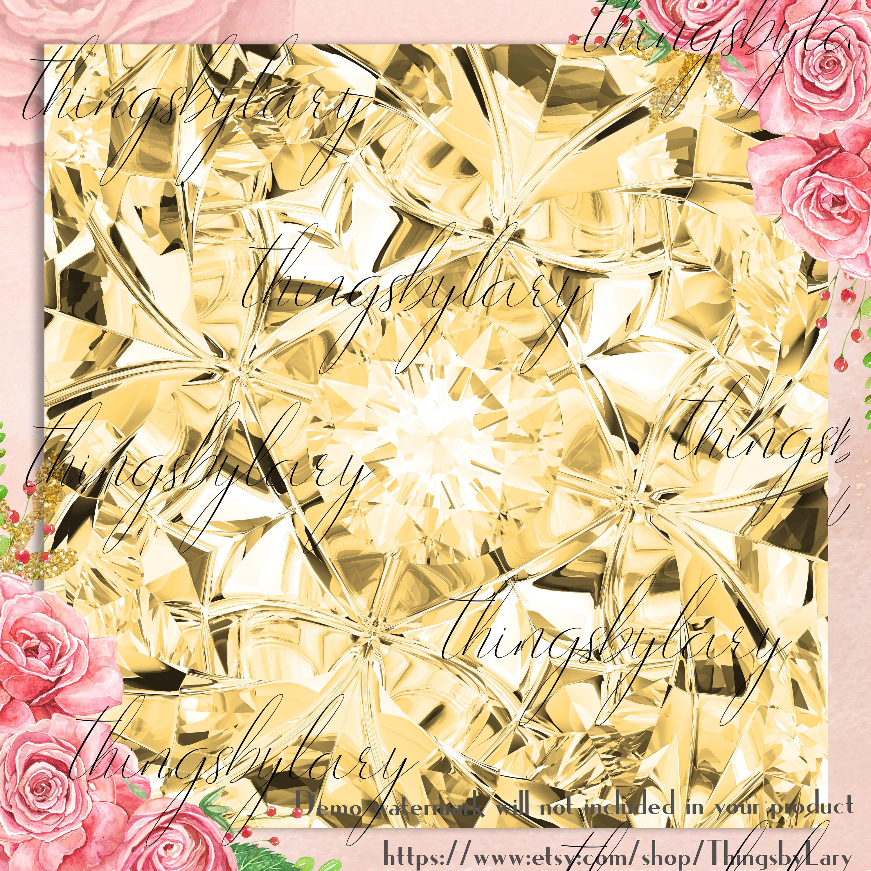 100 Real Diamond Texture Papers 12inch 300 Dpi Planner Paper - Etsy