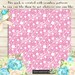 100 Seamless Spring Flower Papers in 12",cherry Blossom, Japanese ...