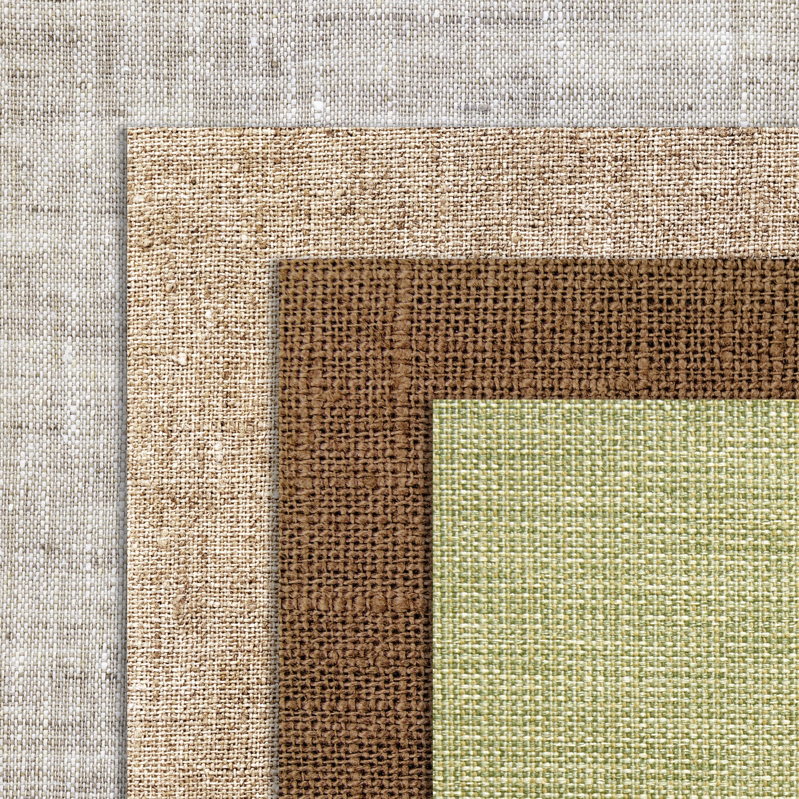 42 Different Fabric Texture Papers Burlap, Canvas, Jeans, Denim, Plaid ...