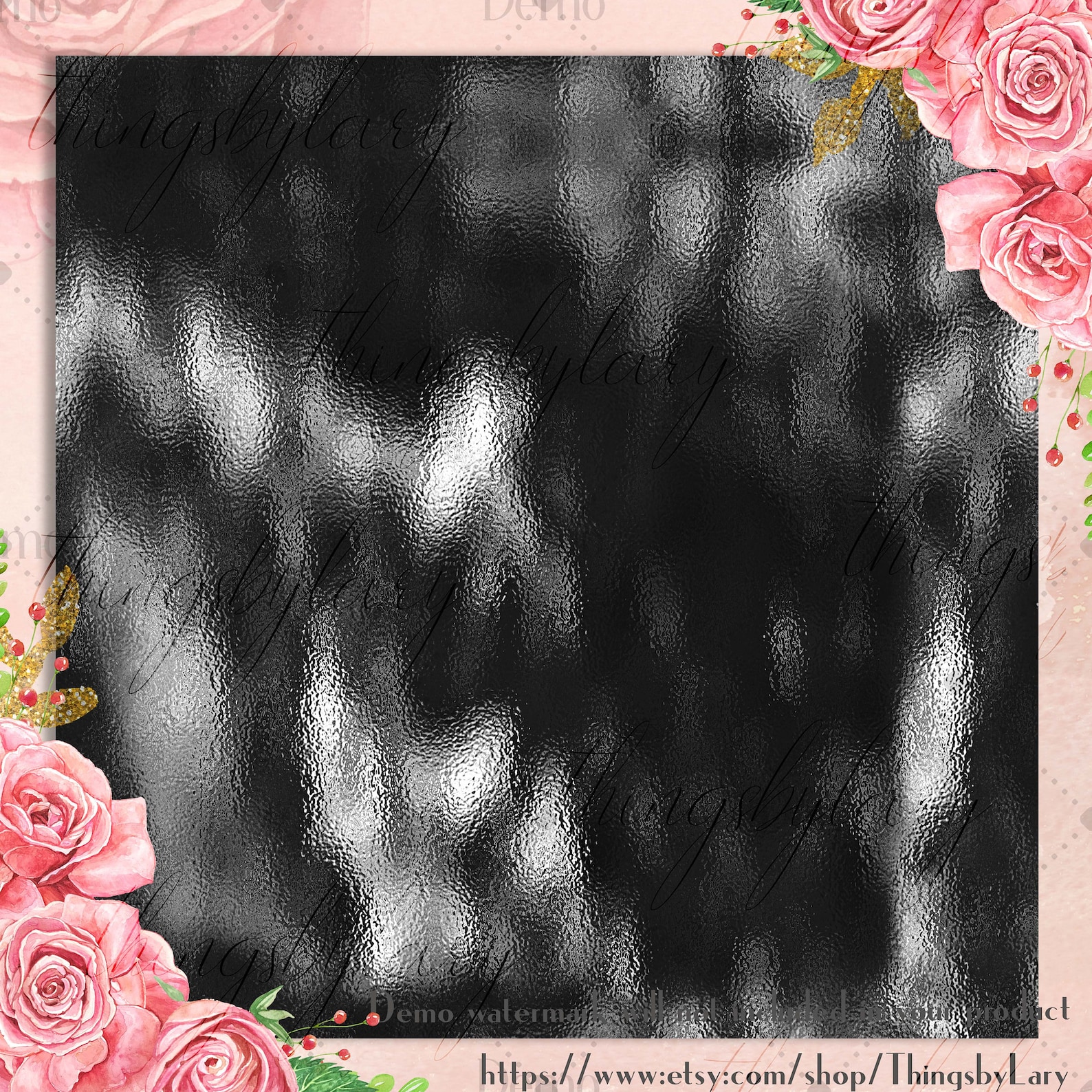 254 Seamless Metallic Foil Digital Papers 12 Inch 300 Dpi Instant ...