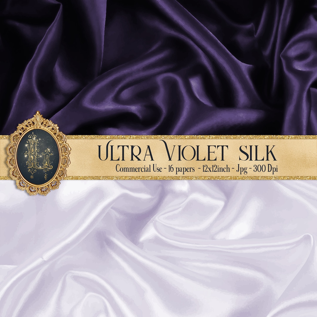 16 Ultra Violet Silk Texture Paper, Luxury Wedding, Scrapbooking ...