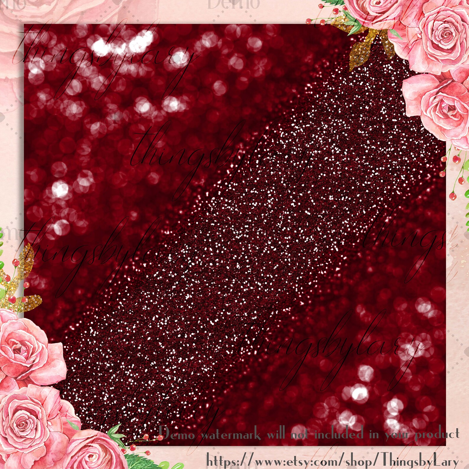 42 Christmas Glitter Papers 12 Inch, 300 Dpi Planner Paper, Commercial ...