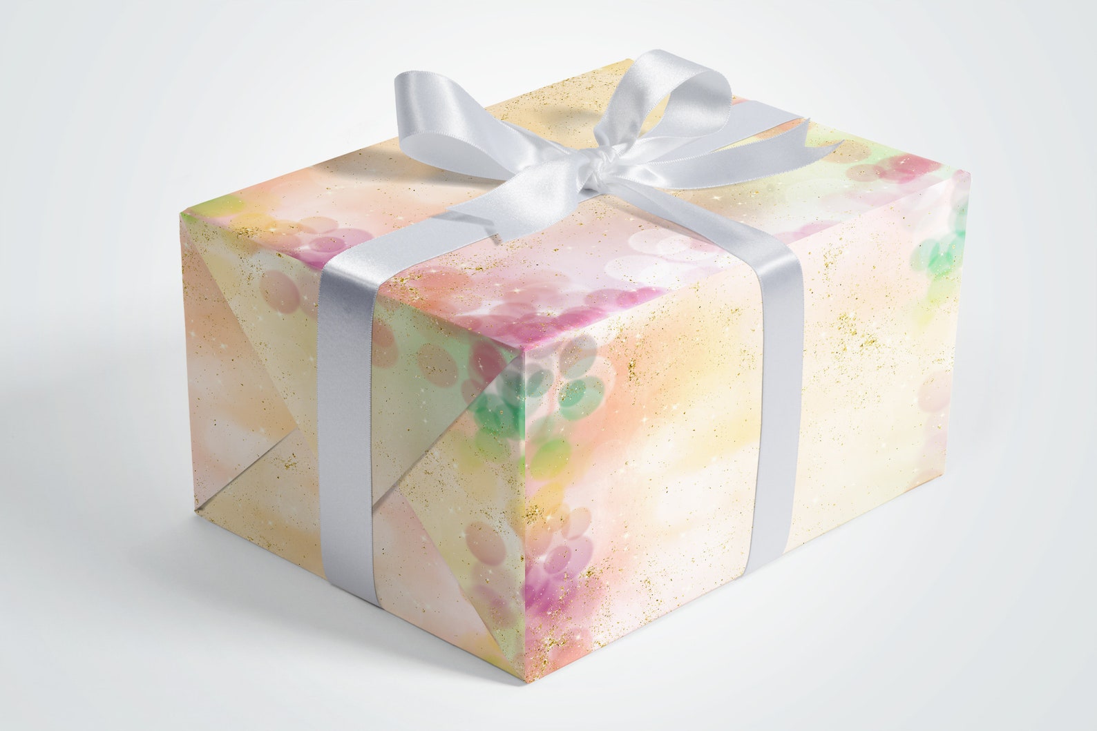 30 Rainbow Shimmering Bokeh Digital Papers 12x12" 300 Dpi Instant ...