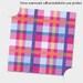 24 Pink and Blue Plaid Digital Papers 12inch 300 Dpi Instant Download ...