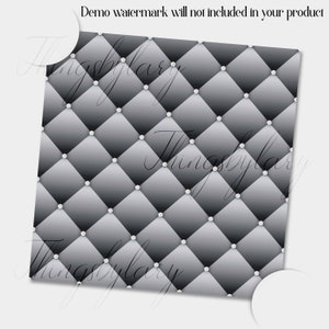 254 Seamless Diamond Upholstery Tufted Quilt Leather Digital Papers 300 ...