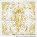 42 Gold Foil Seamless Damask Ornament Overlays 12inch Transparent PNG ...