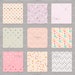 18 Seamless Pastel Polka Dot Digital Papers 12inch 300 Dpi Commercial ...